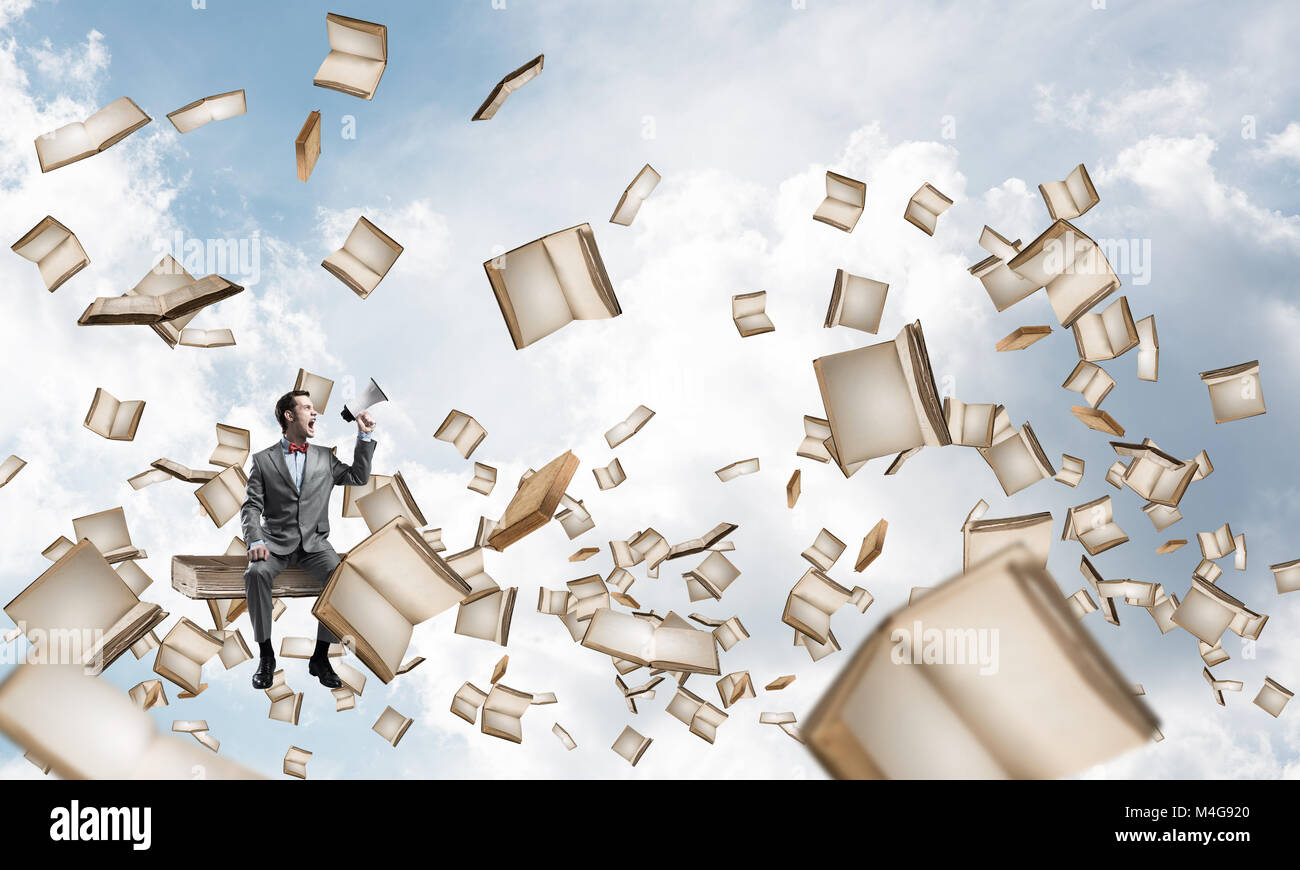 Man ideas floating hi-res stock photography and images - Alamy