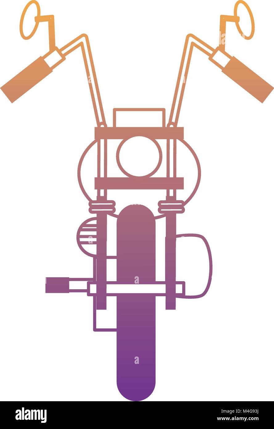 Classic motorcycle icon Stock Vector Image & Art - Alamy