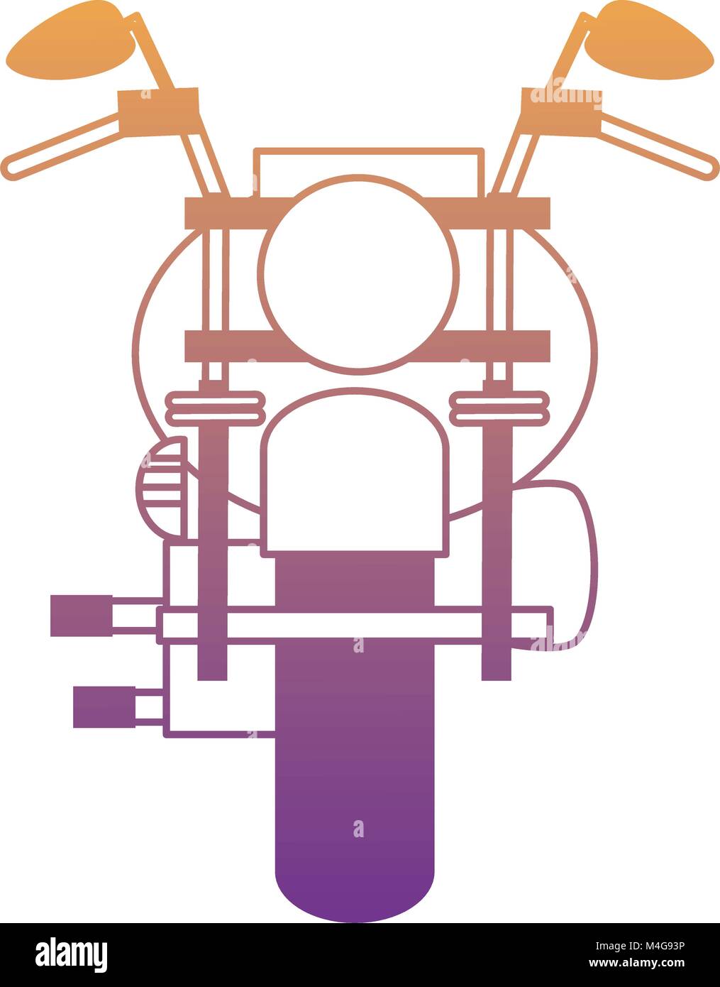 Classic motorcycle design Stock Vector Image & Art - Alamy