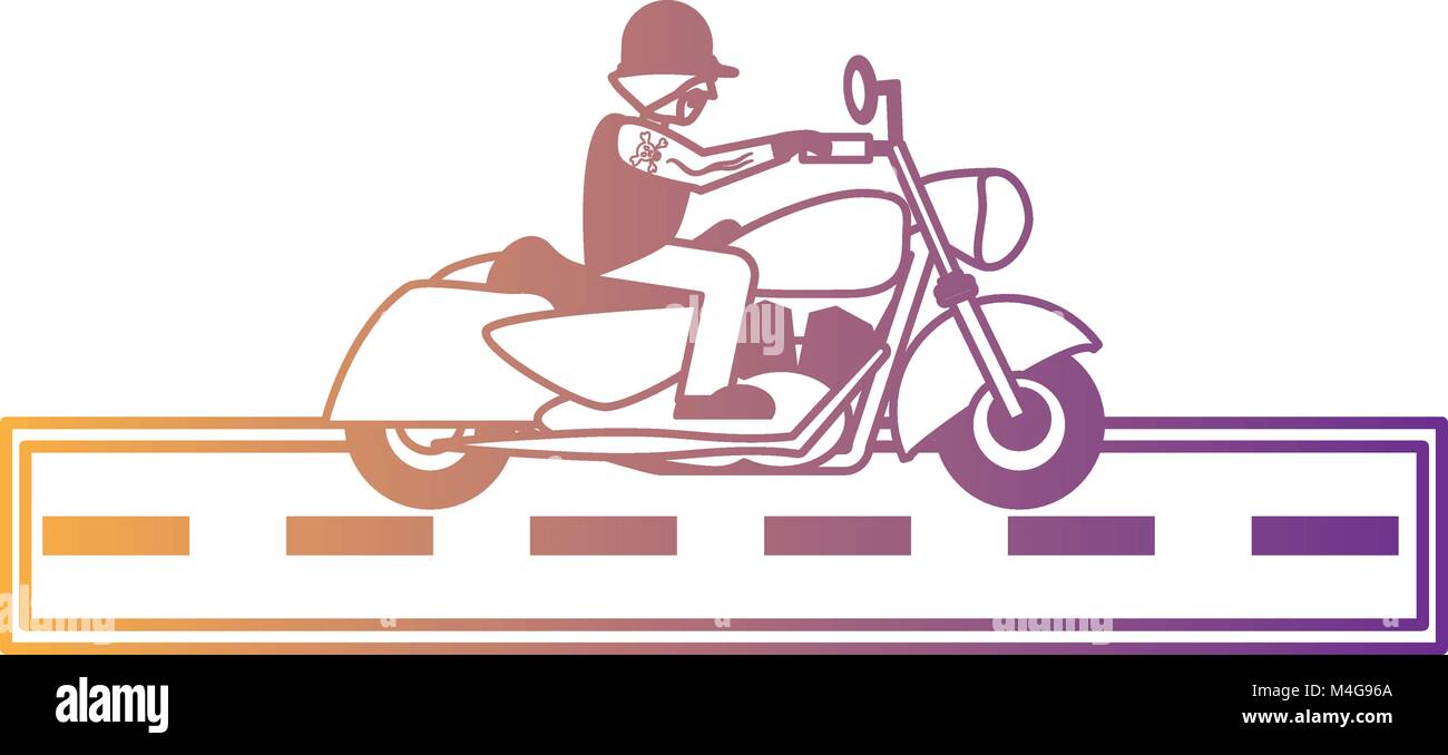 Motorcycle biker design Stock Vector Image & Art - Alamy