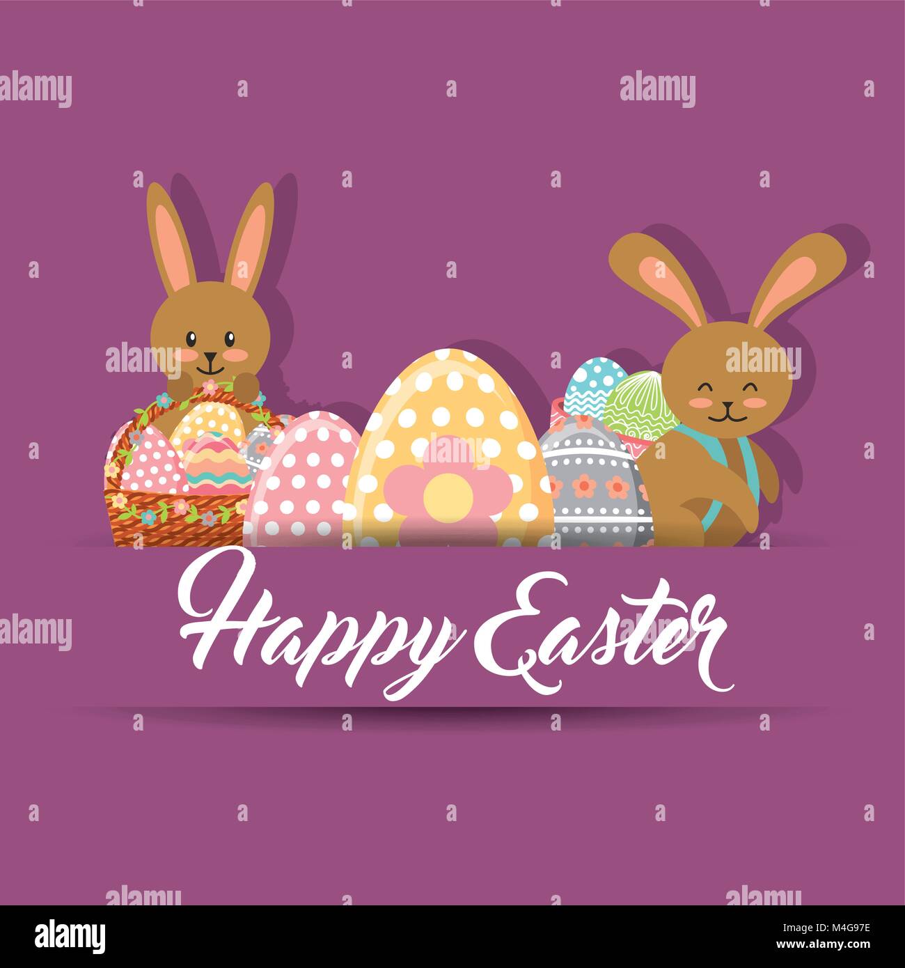 City rabbits Stock Vector Images - Alamy