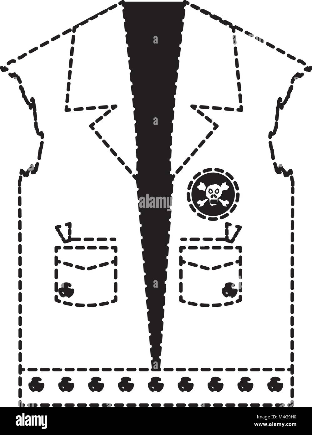 Biker jacket icon Stock Vector Image & Art - Alamy