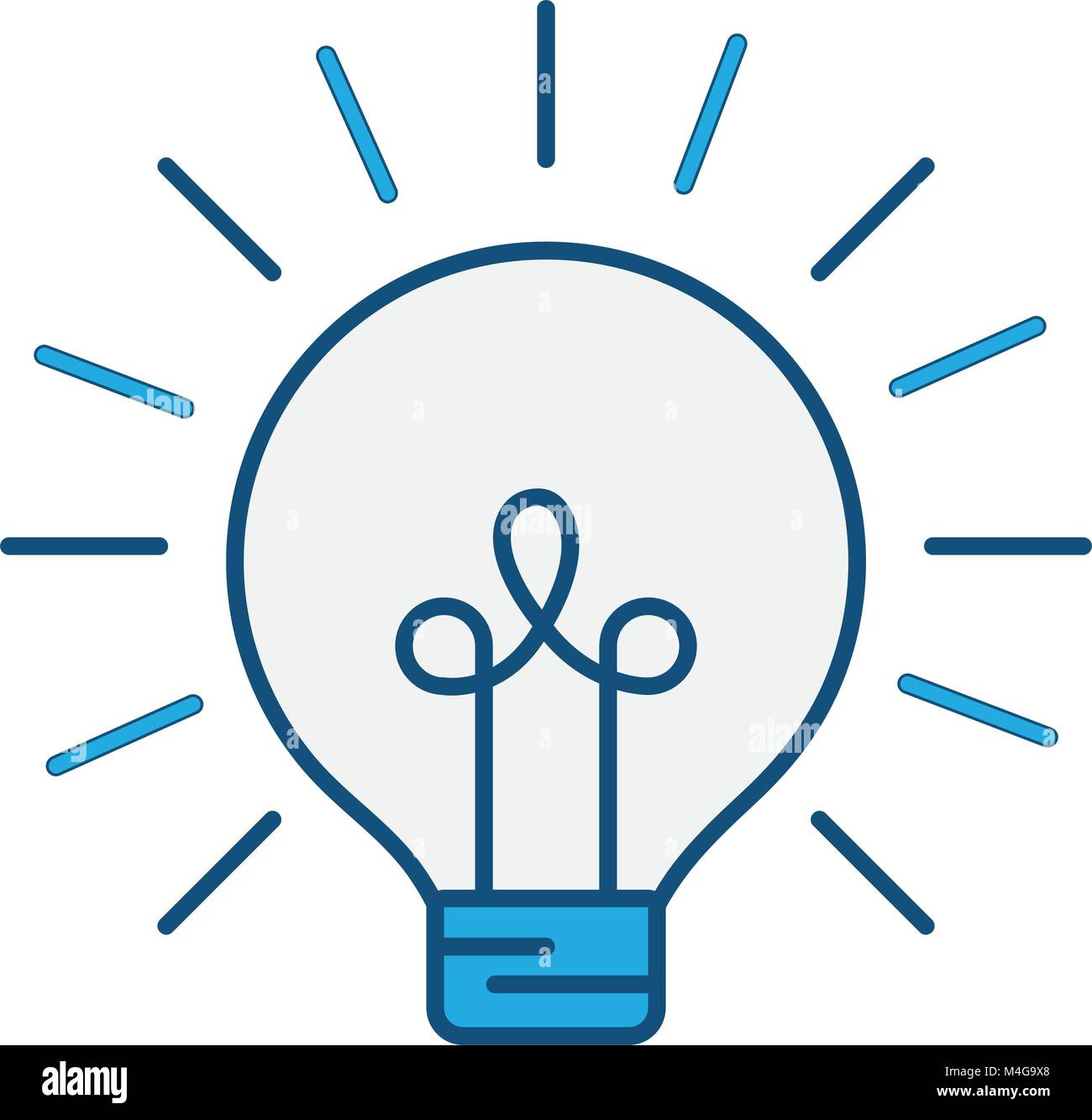 bright bulb icon Stock Vector Image & Art - Alamy