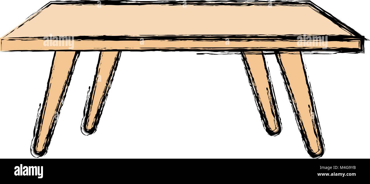 living room center table Stock Vector Image & Art - Alamy