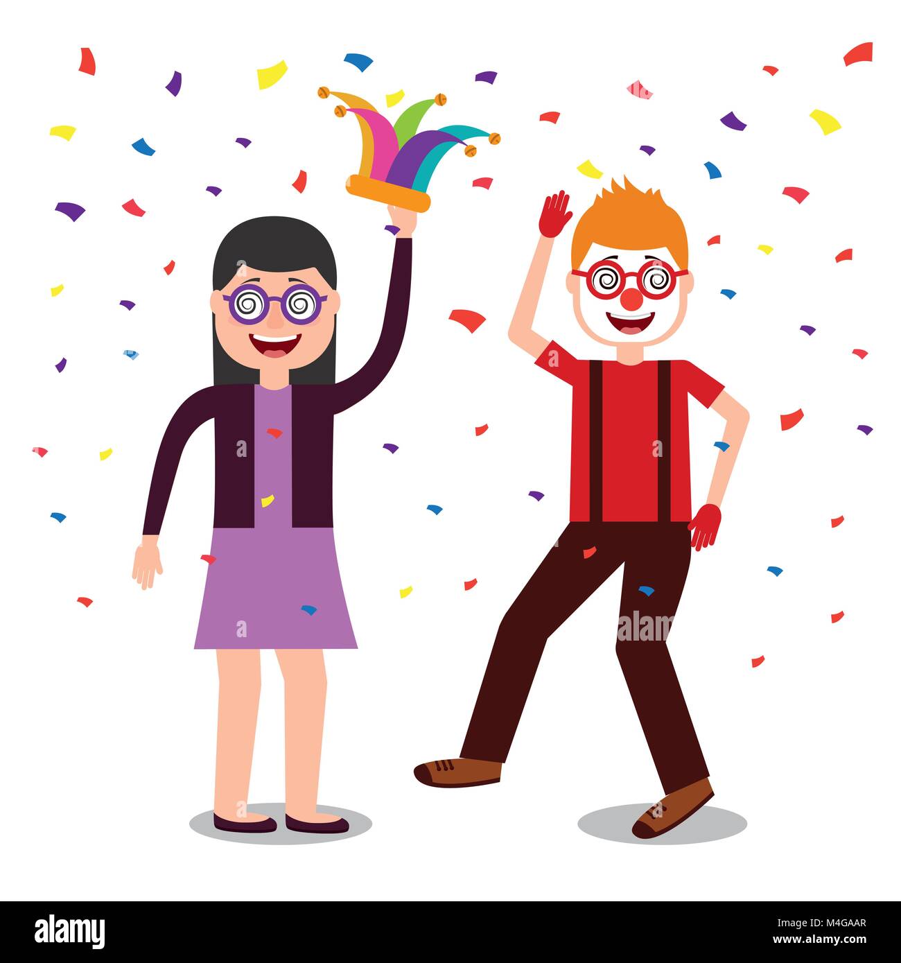 people celebration fools day Stock Vector Image & Art - Alamy