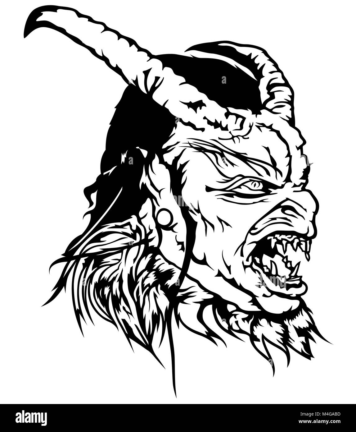 Scary Devil Drawings