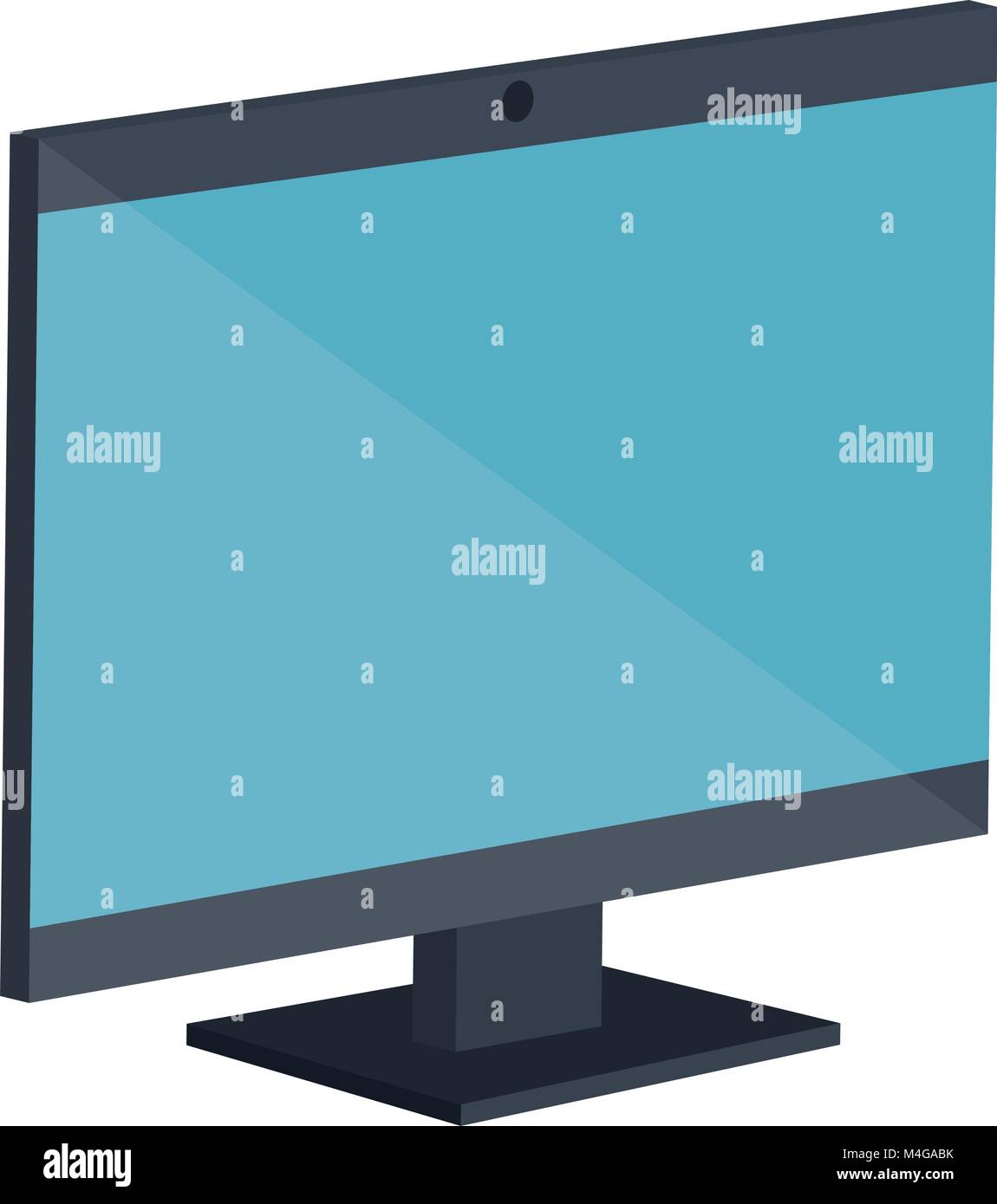 monitor computer isolated icon Stock Vector Image & Art - Alamy