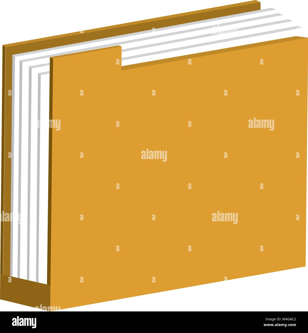 file folder isolated icon Stock Vector Image & Art - Alamy