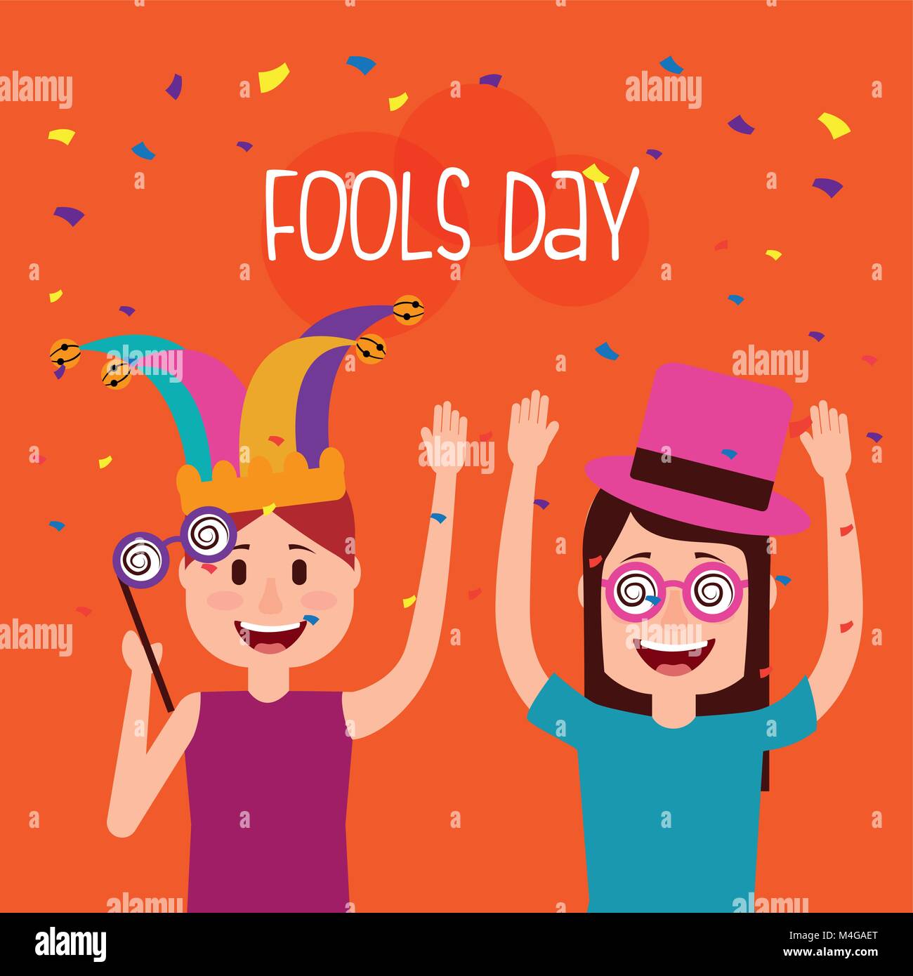 people celebration fools day Stock Vector Image & Art - Alamy
