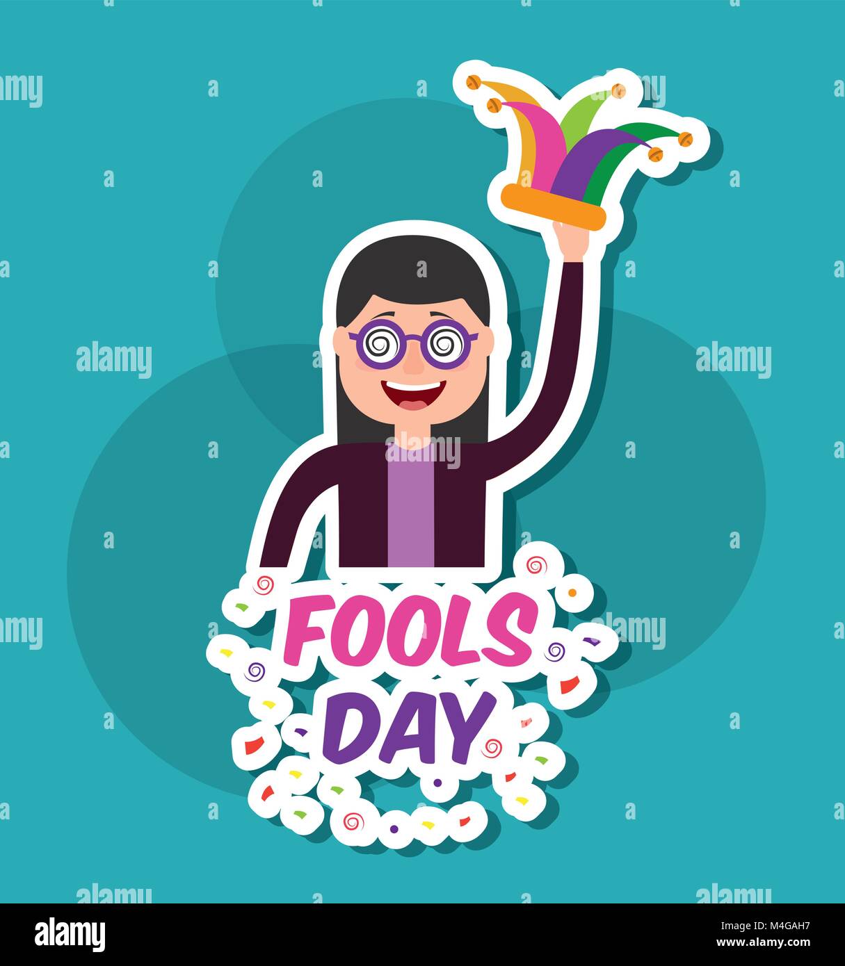 Female fool Stock Vector Images - Alamy