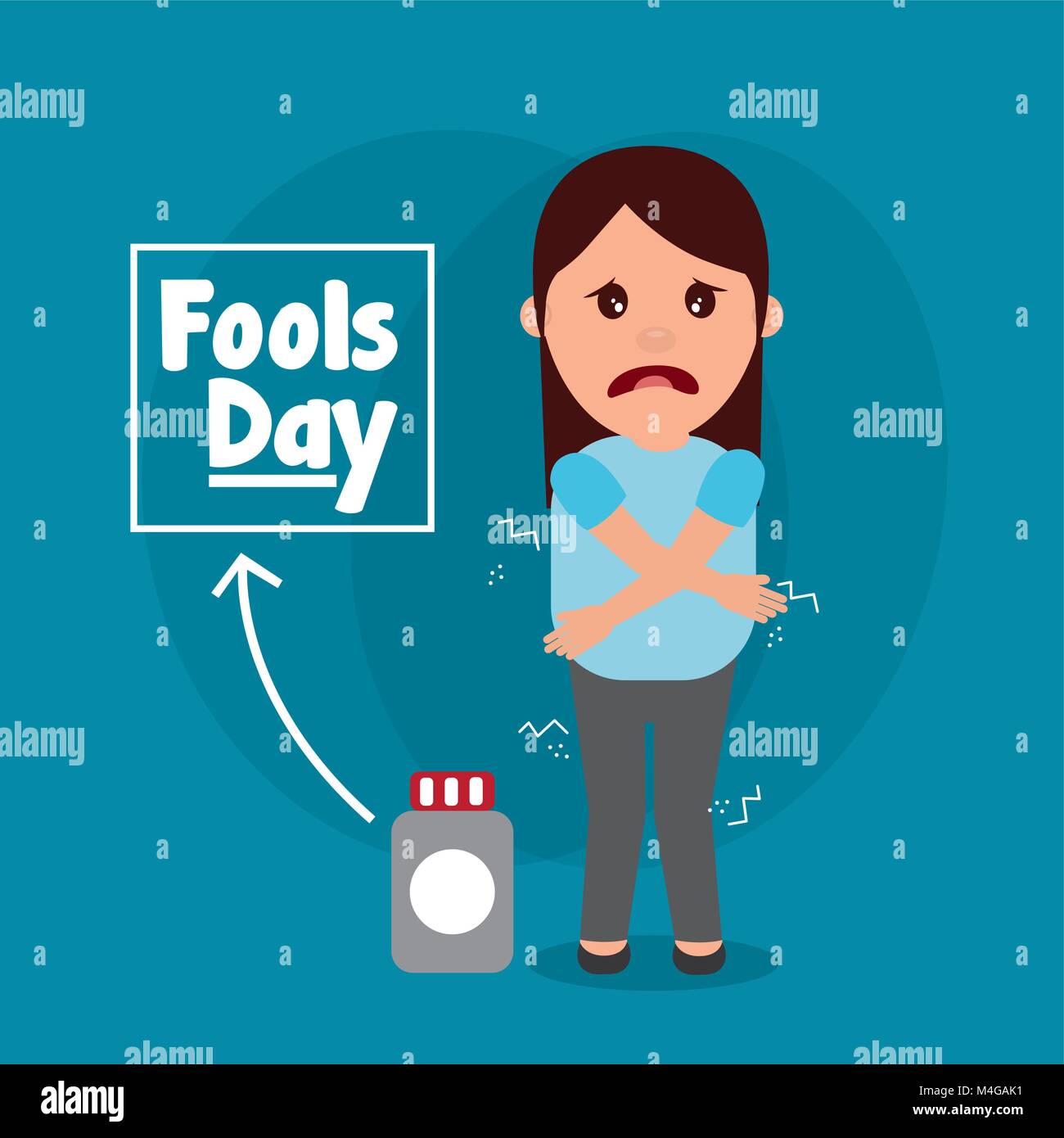 Humorous woman Stock Vector Images - Alamy