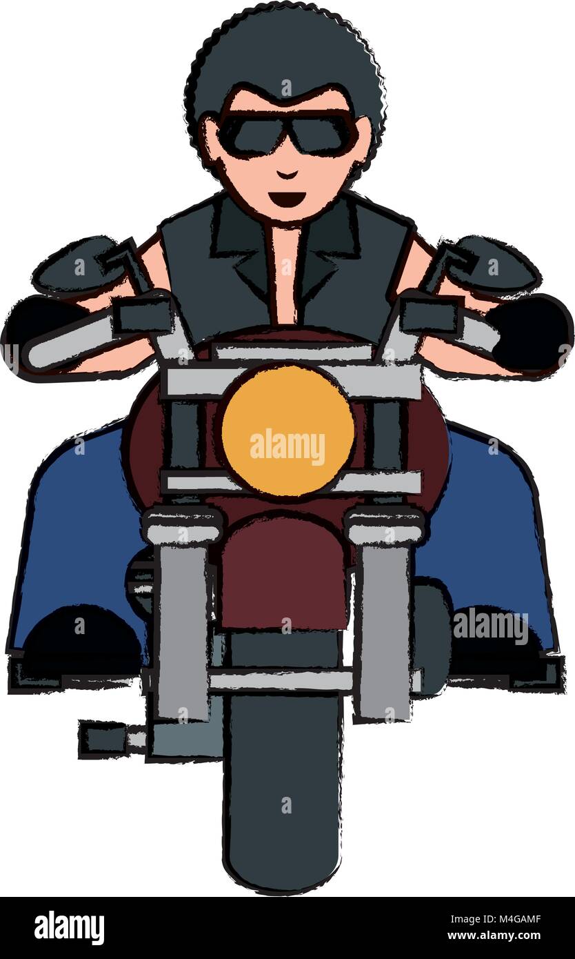 Motorcycle biker design Stock Vector Image & Art - Alamy