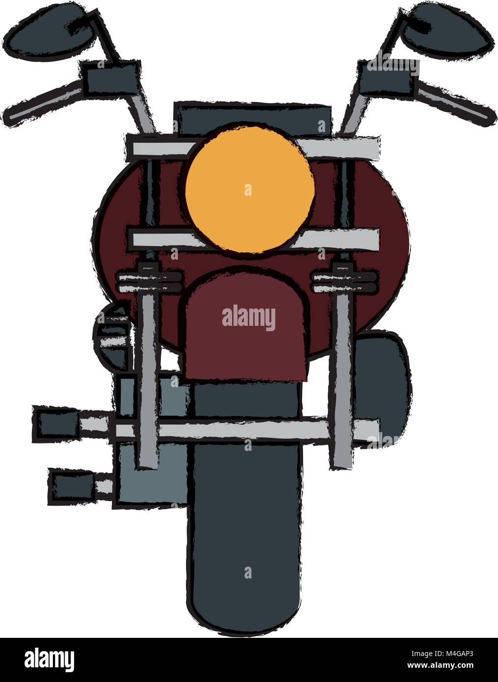 Classic motorcycle icon Stock Vector Image & Art - Alamy