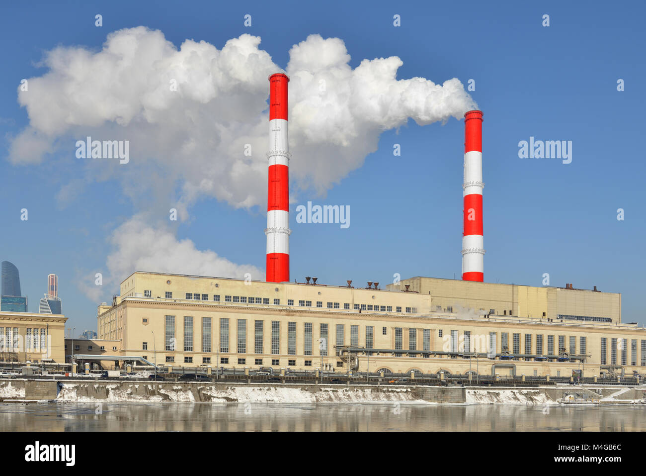 Russian Thermal power plant at Berezhkovskaya Embankment, 16 ...
