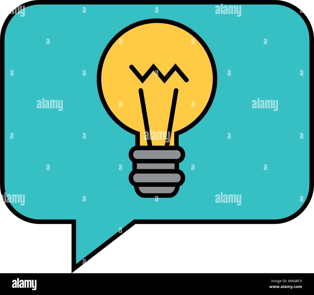 Think Bubble Lightbulb High Resolution Stock Photography and Images - Alamy