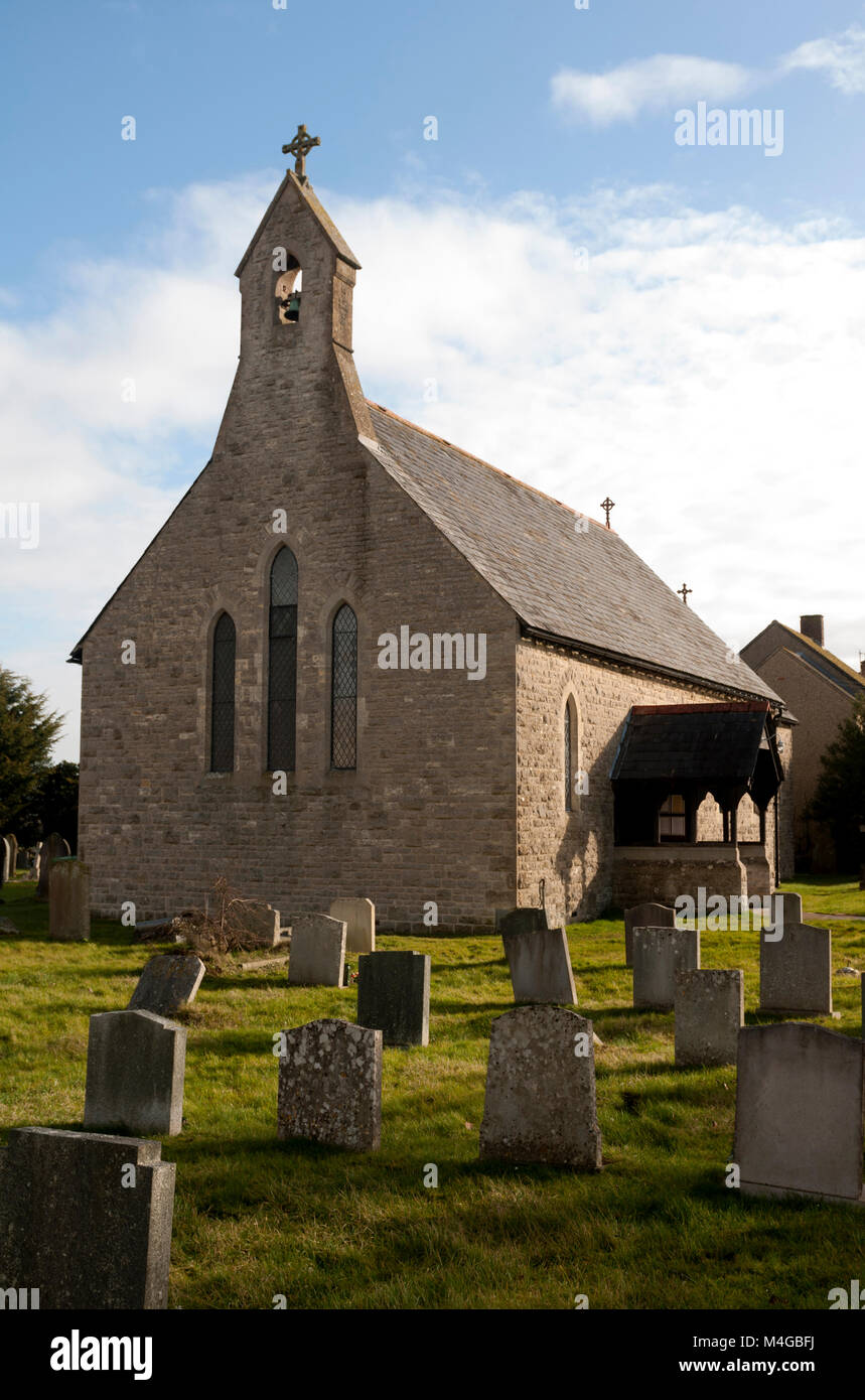 Christ Church, Long Hanborough, Oxfordshire, England, UK Stock Photo ...