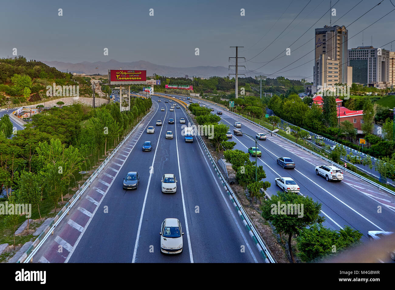 Tehran from above hi-res stock photography and images - Alamy
