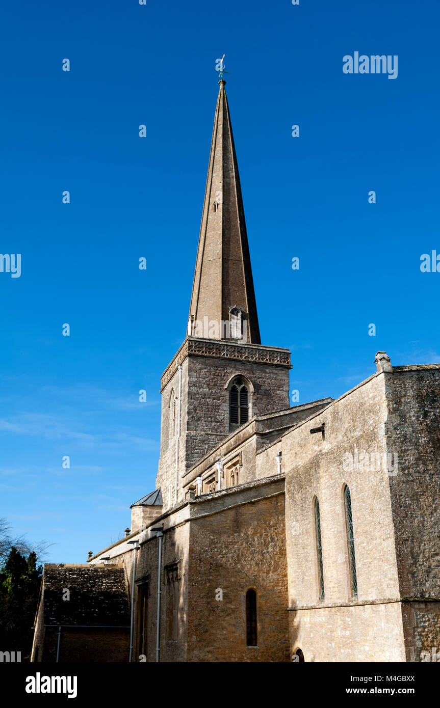 St. Peter and St. Paul`s Church, Church Hanborough, Oxfordshire ...