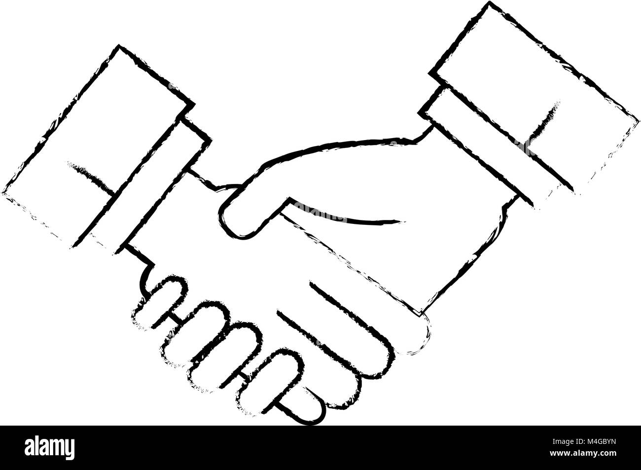 business hands done deal Stock Vector Image & Art - Alamy