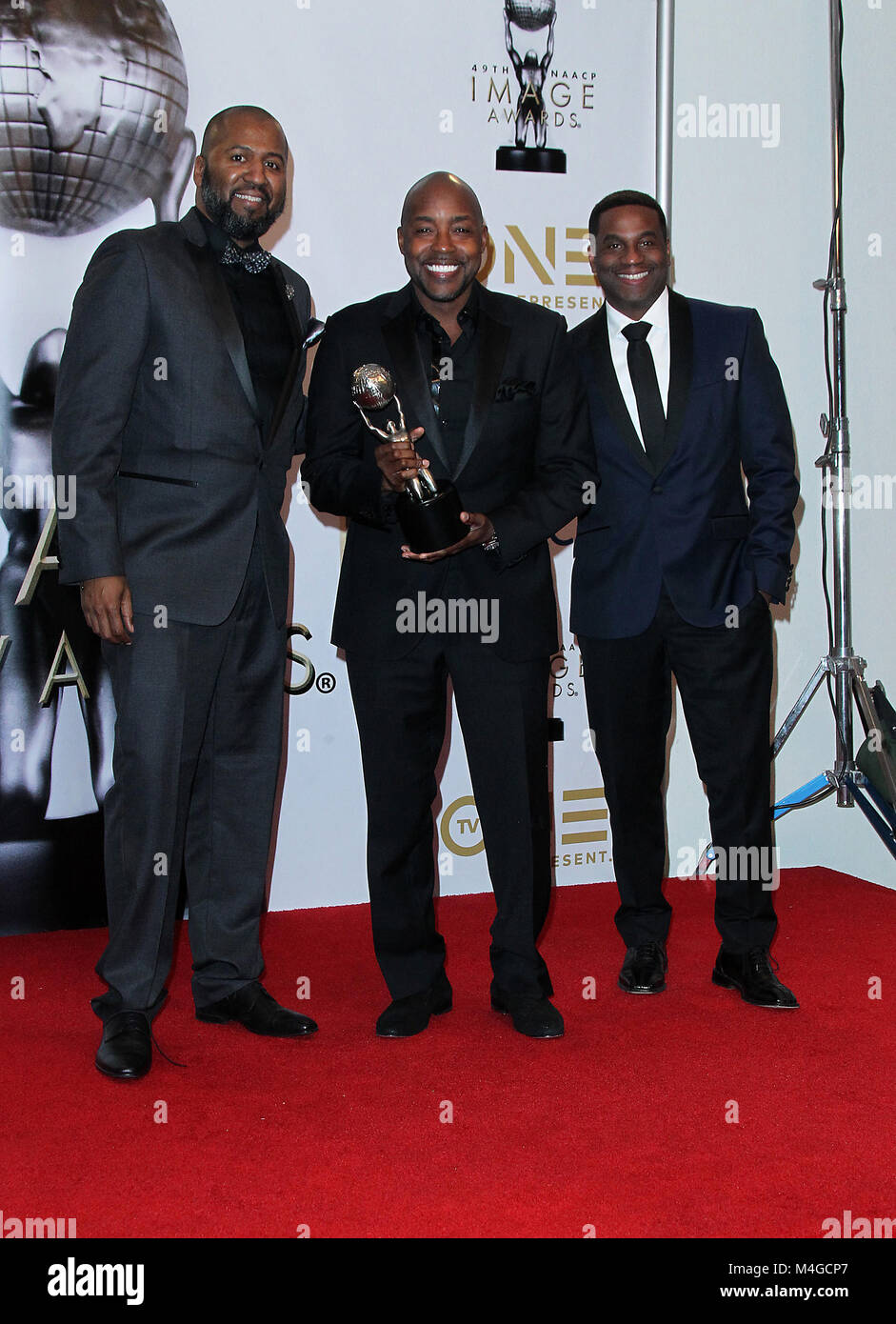 49th NAACP Image Awards 2018 Press Room held at the Pasadena Civic ...