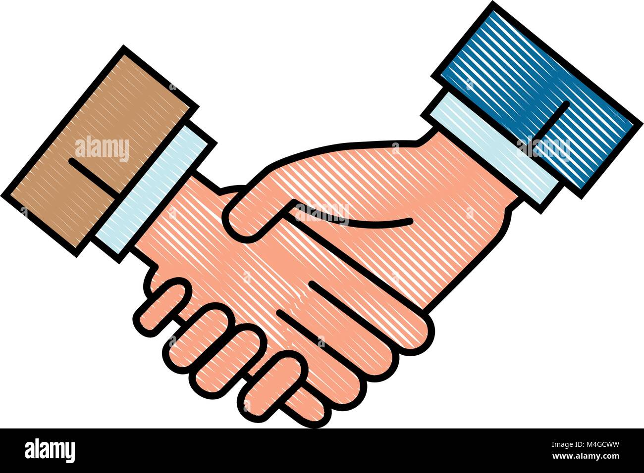 business hands done deal Stock Vector Image & Art - Alamy
