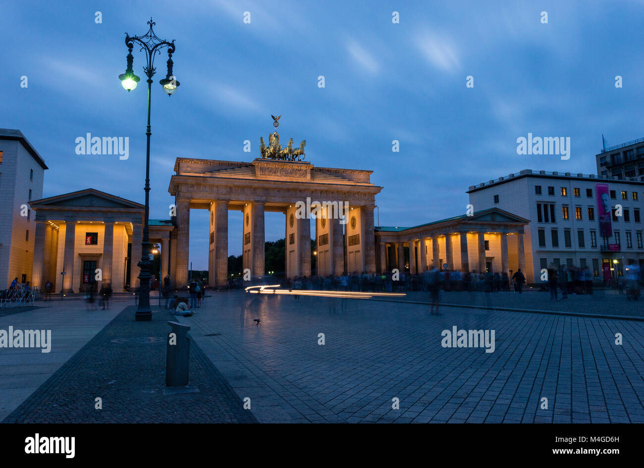 Brandenburg Gate, Berlins Landmark Stock Photo - Alamy