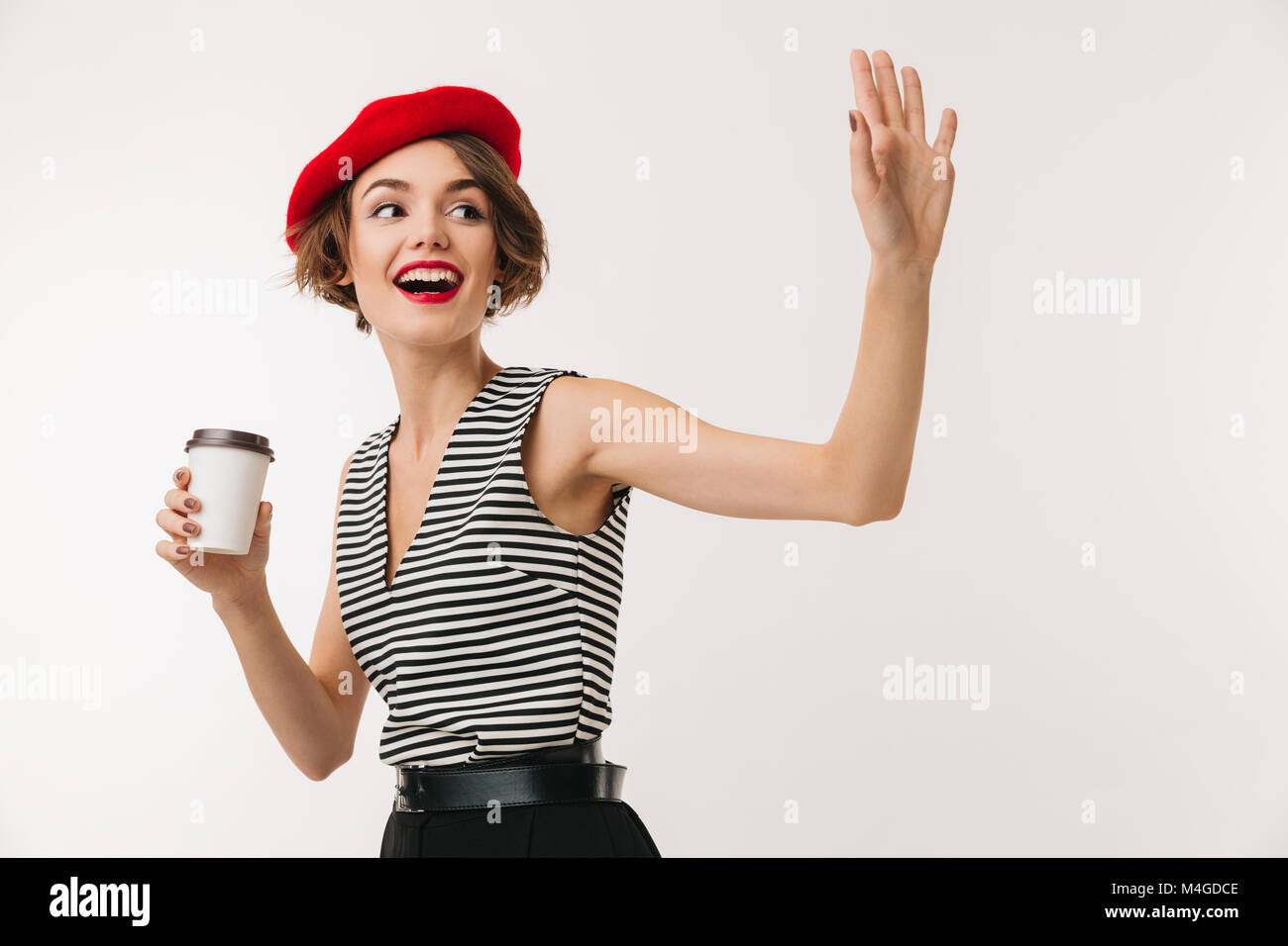 Beret french hi hi-res stock photography and images - Alamy