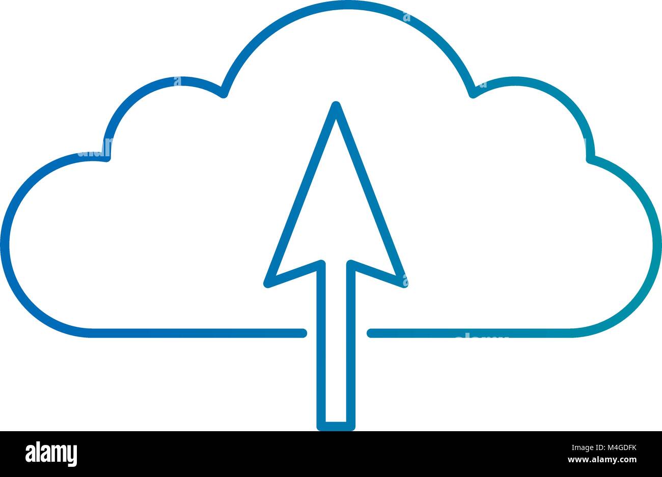 Networking concept silver cloud Stock Vector Images - Alamy