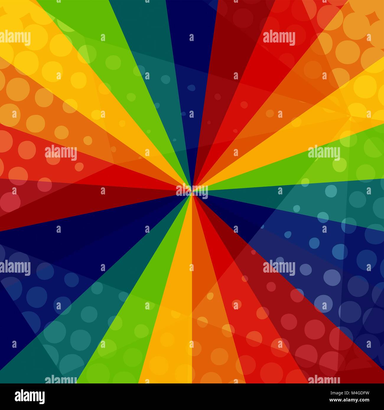 abstract rainbow ray texture festive background Stock Vector Image ...