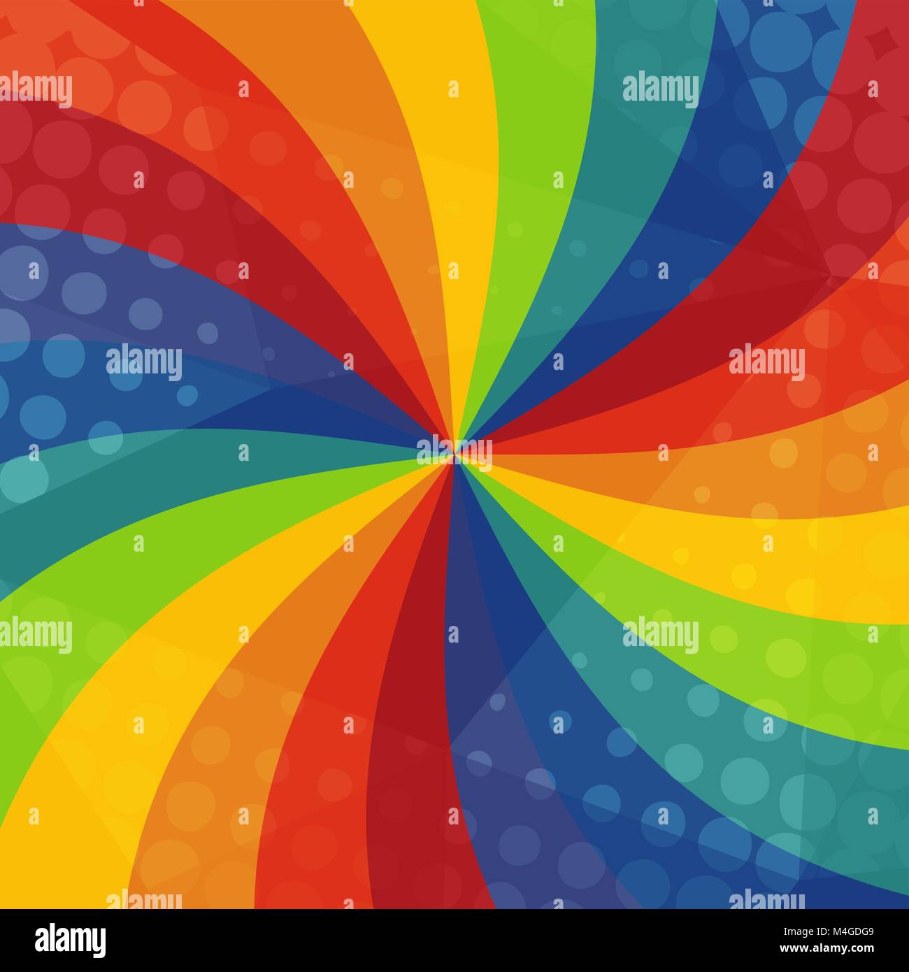 abstract rainbow ray texture festive background Stock Vector Image ...