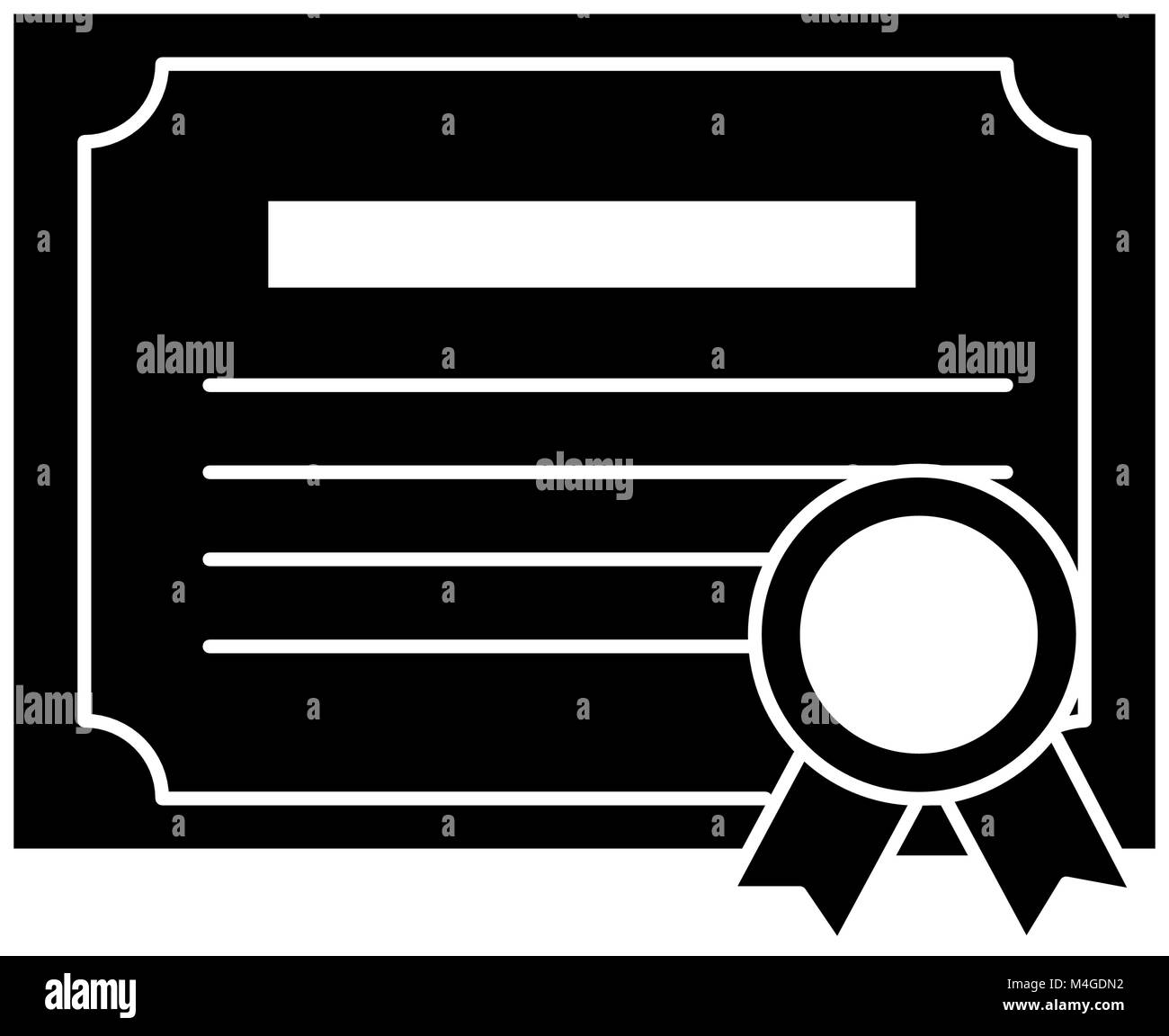 Certificate of excellence Black and White Stock Photos & Images - Alamy