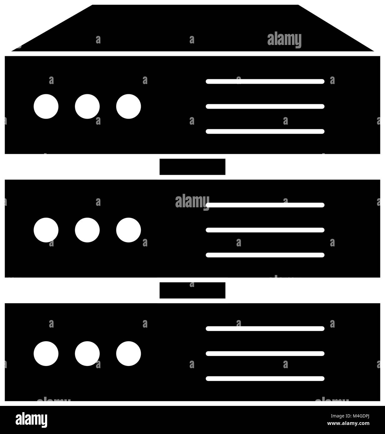 data server isolated icon Stock Vector Image & Art - Alamy