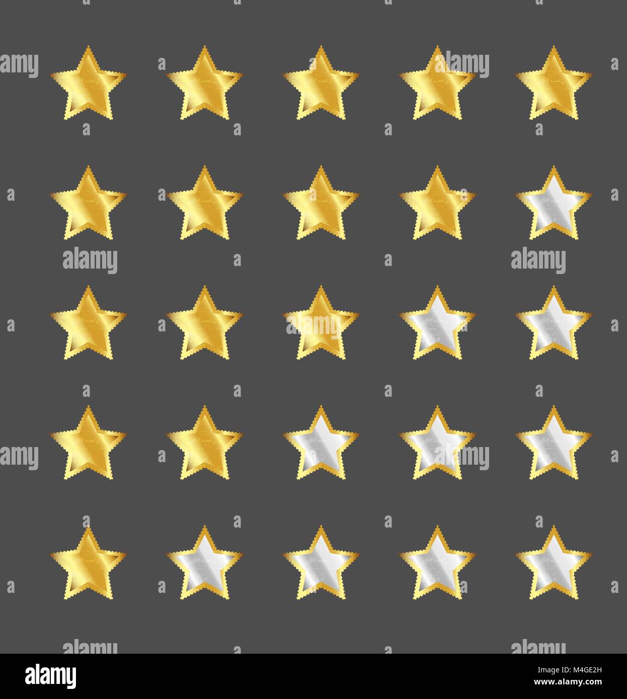 gold star rating template, graphic element Stock Vector Image & Art - Alamy