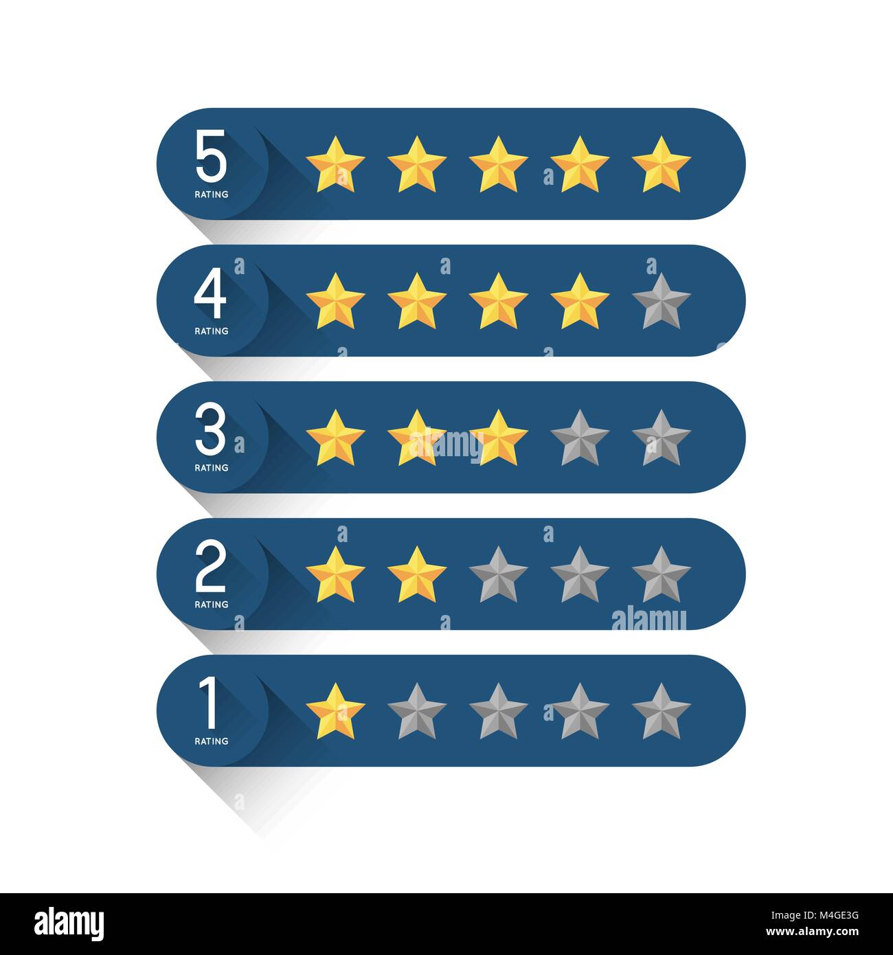 star rating template, graphic element Stock Vector Image & Art - Alamy