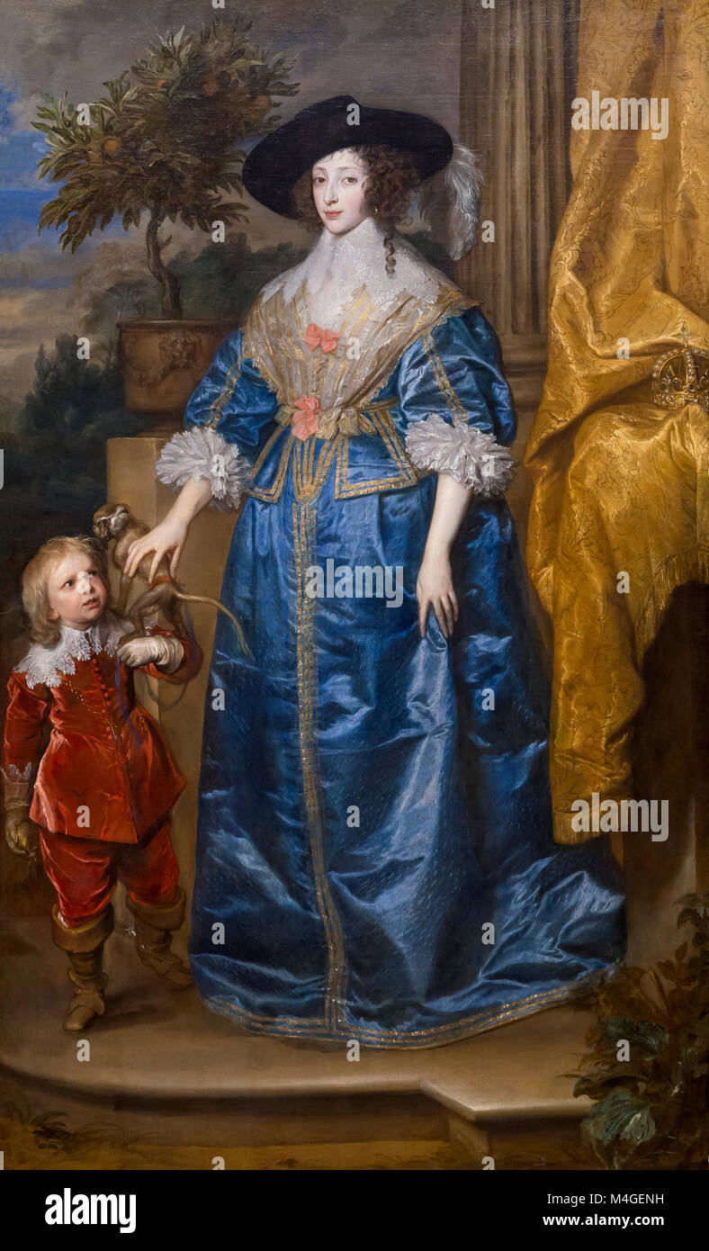 Queen henrietta maria hi-res stock photography and images - Alamy