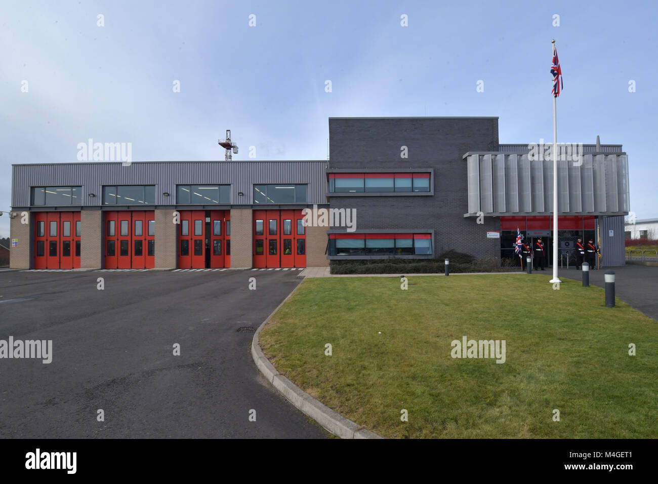 A general view of Dearne Community Fire Station ahead of a visit by the ...