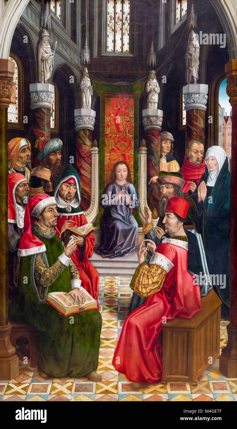 Christ among the Doctors, Master of the Catholic Kings, circa 1495 ...