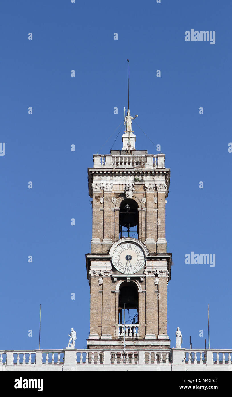 Palazzo senatorio tower hi-res stock photography and images - Alamy