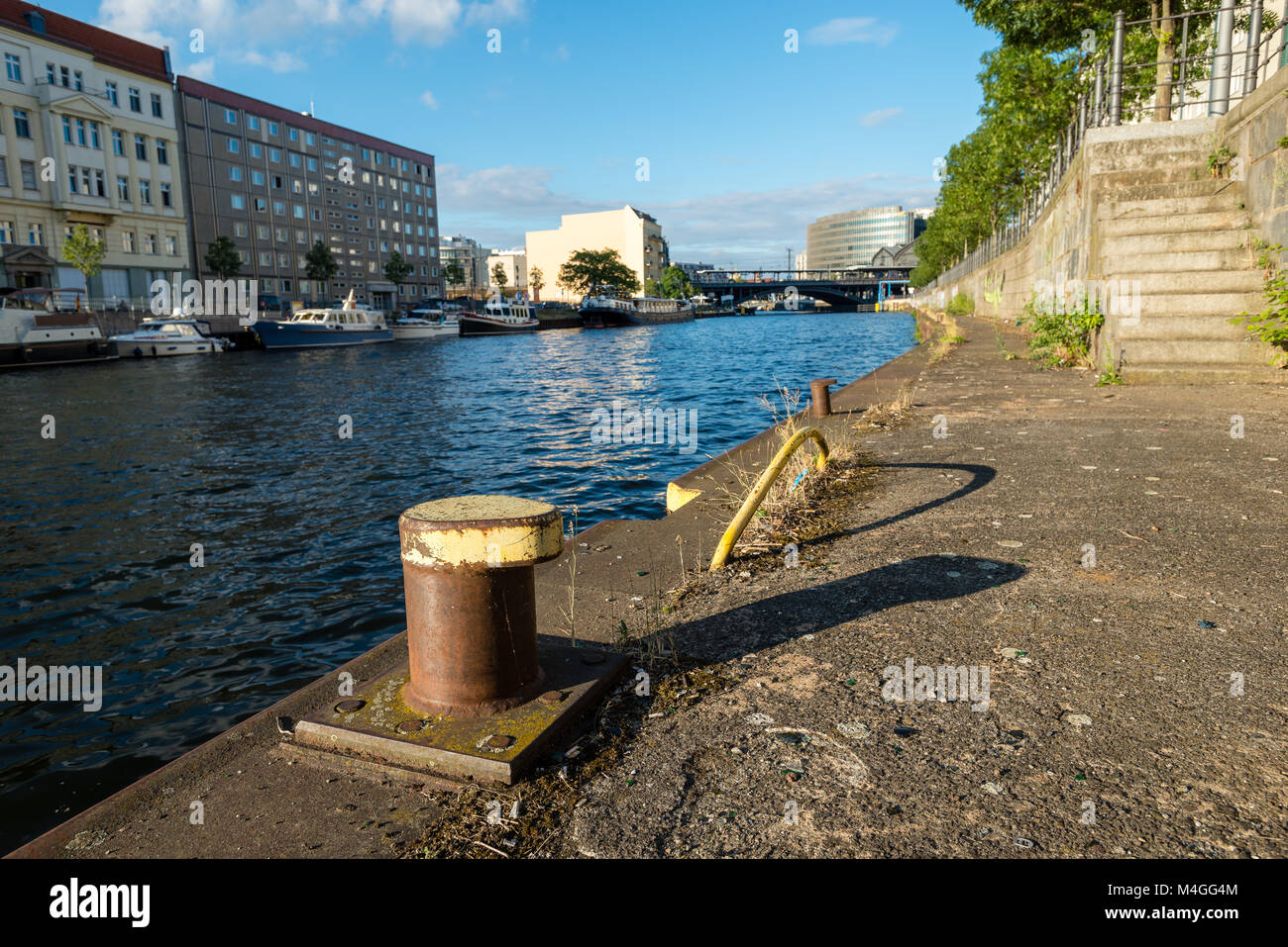 The Spree river in Berlin Stock Photo - Alamy