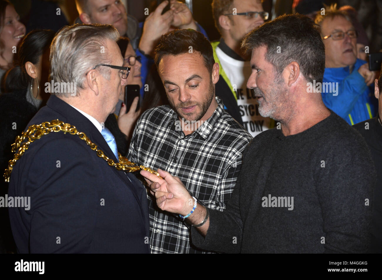'Britain's Got Talent' Blackpool Auditions - Arrivals Featuring: Simon ...