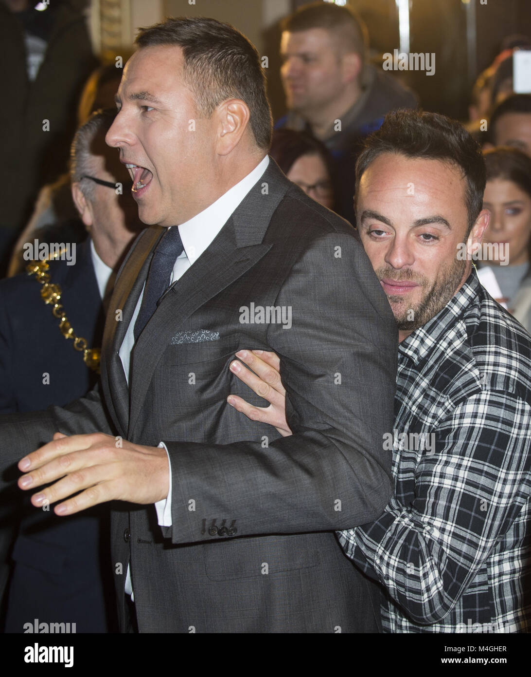 Judges and presenters arrive for Britain's got talent at the Blackpool ...