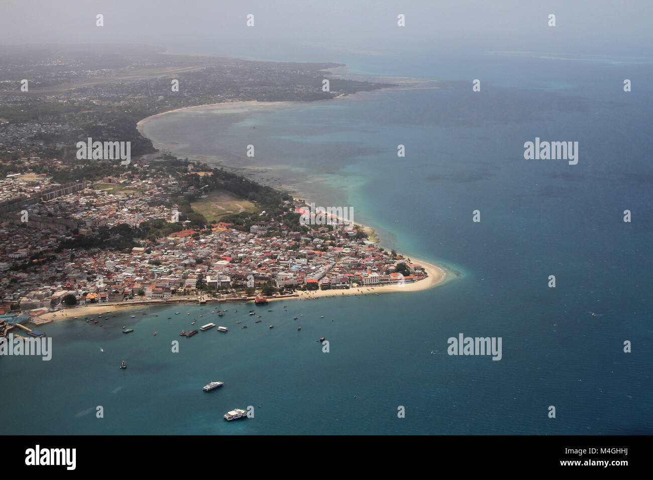 Aerial views main town hi-res stock photography and images - Alamy