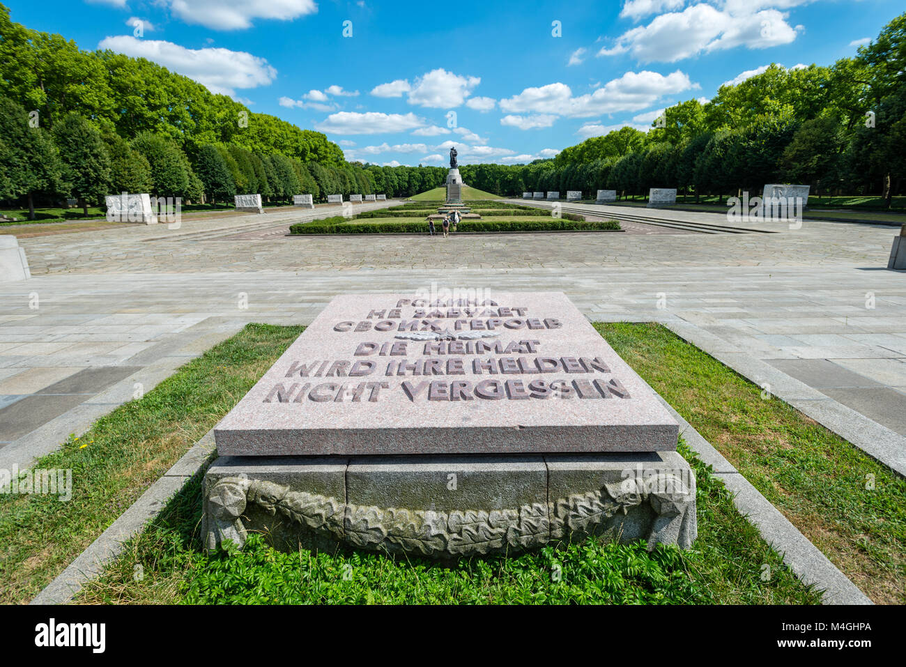 The Soviet War Memorial in Berlin's Treptower Park Stock Photo - Alamy