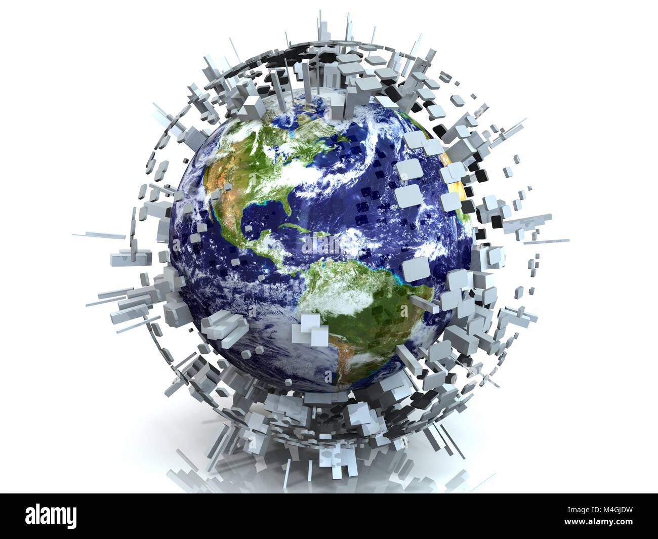 3D Abstract Shapes and objects, spheres, cubes and globes. Designed for ...