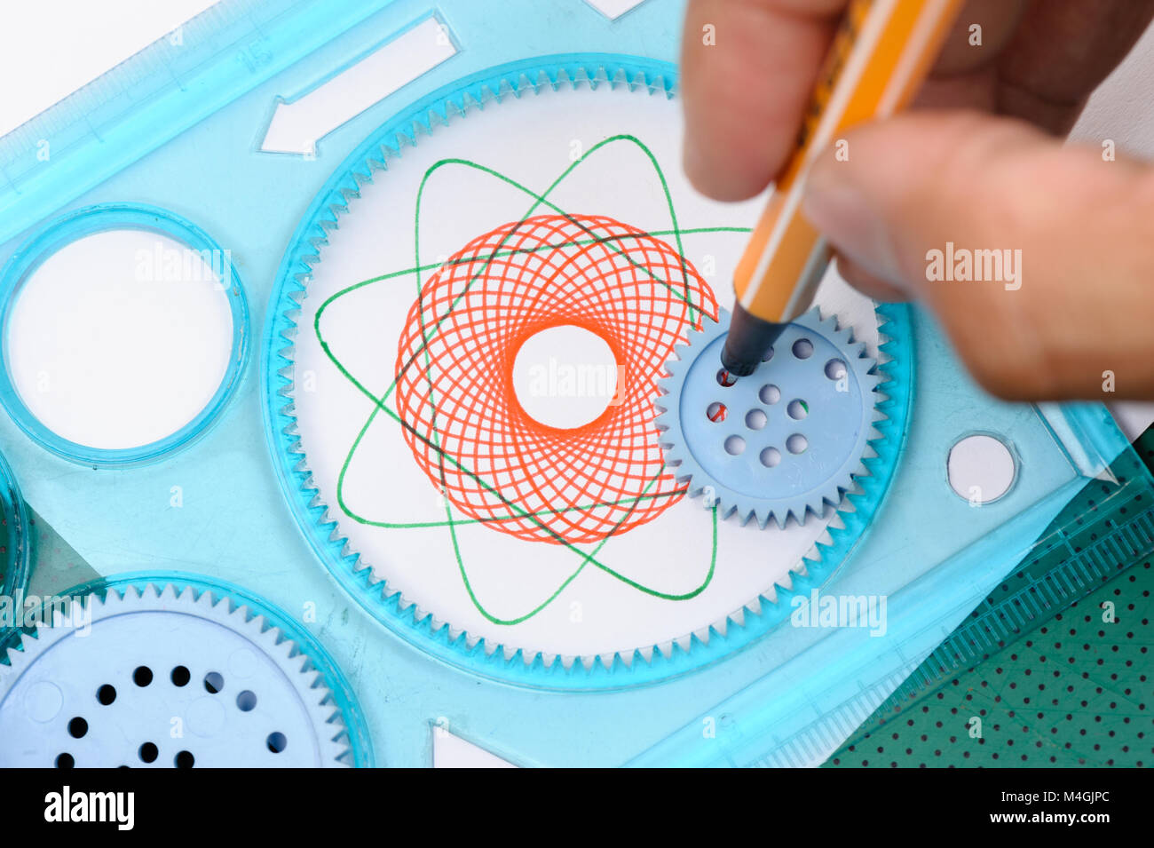 Spirograph Gear High Resolution Stock Photography and Images - Alamy