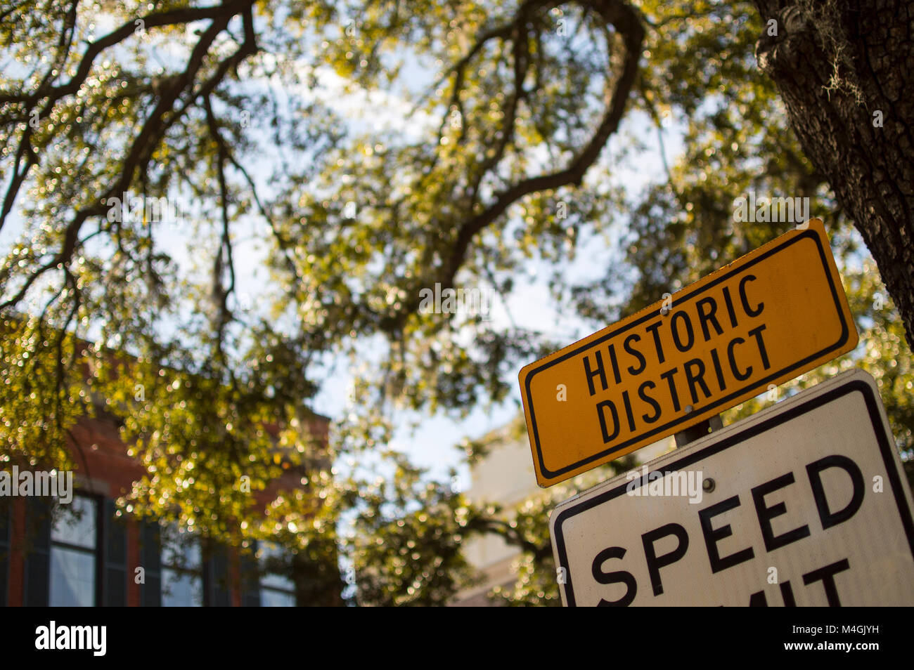 Historic District Sign High Resolution Stock Photography and Images - Alamy