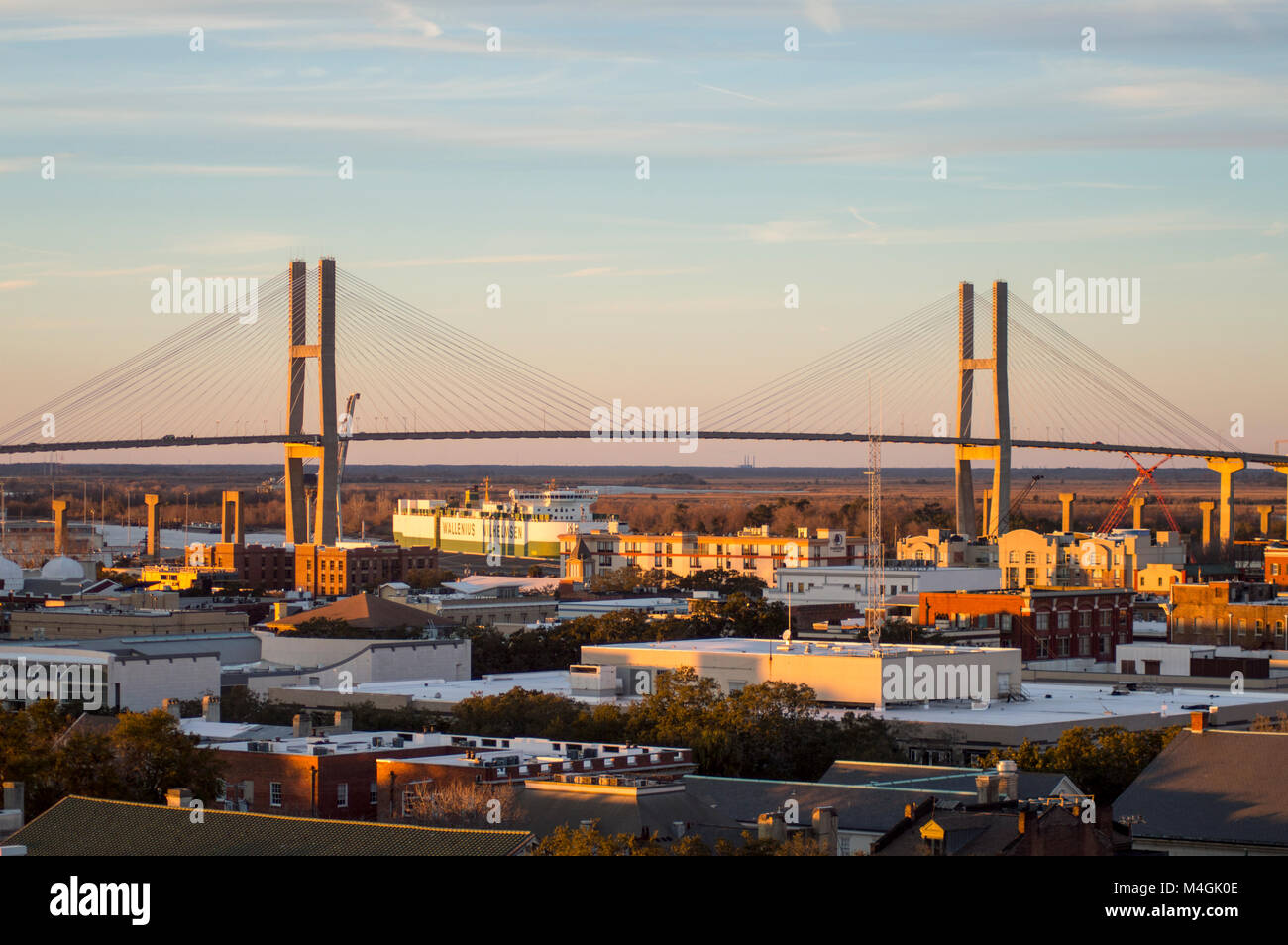 Bridge in savannah georgia hi-res stock photography and images - Alamy