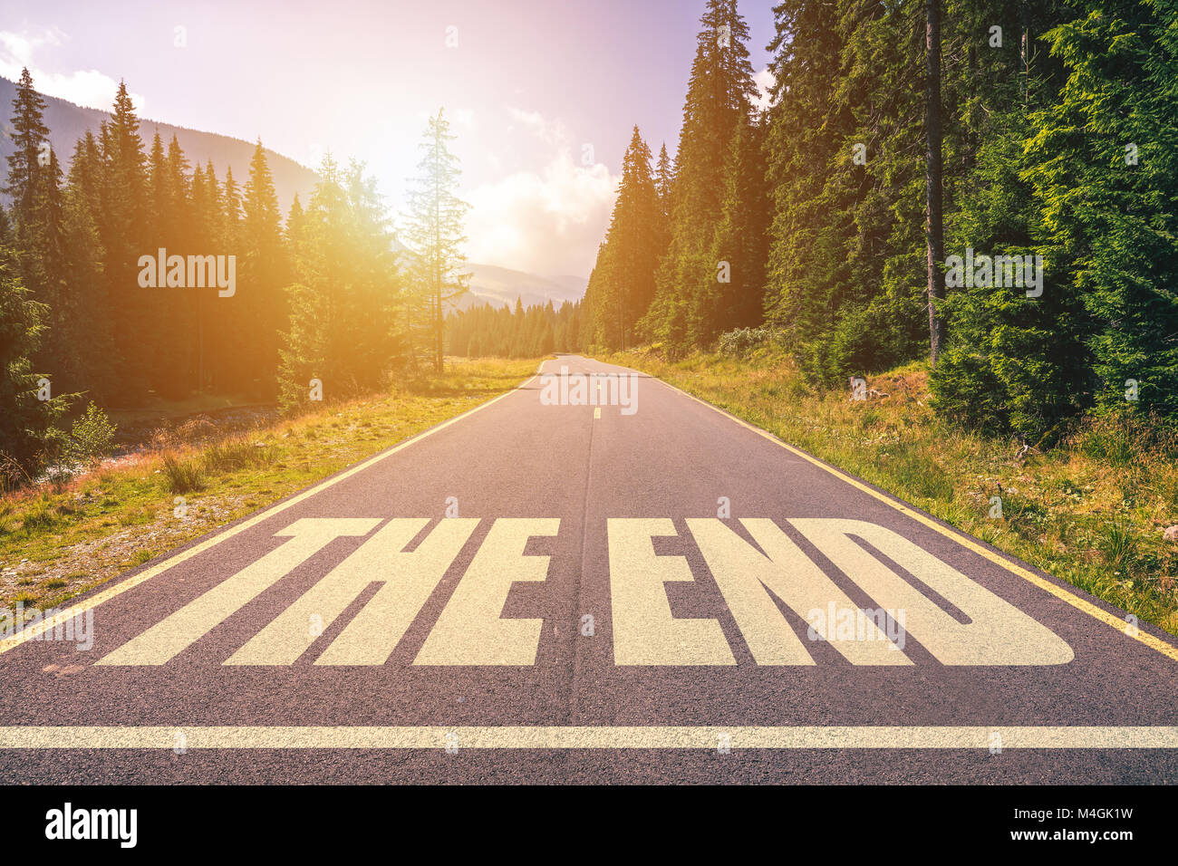 Conclusion of asphalt hi-res stock photography and images - Alamy