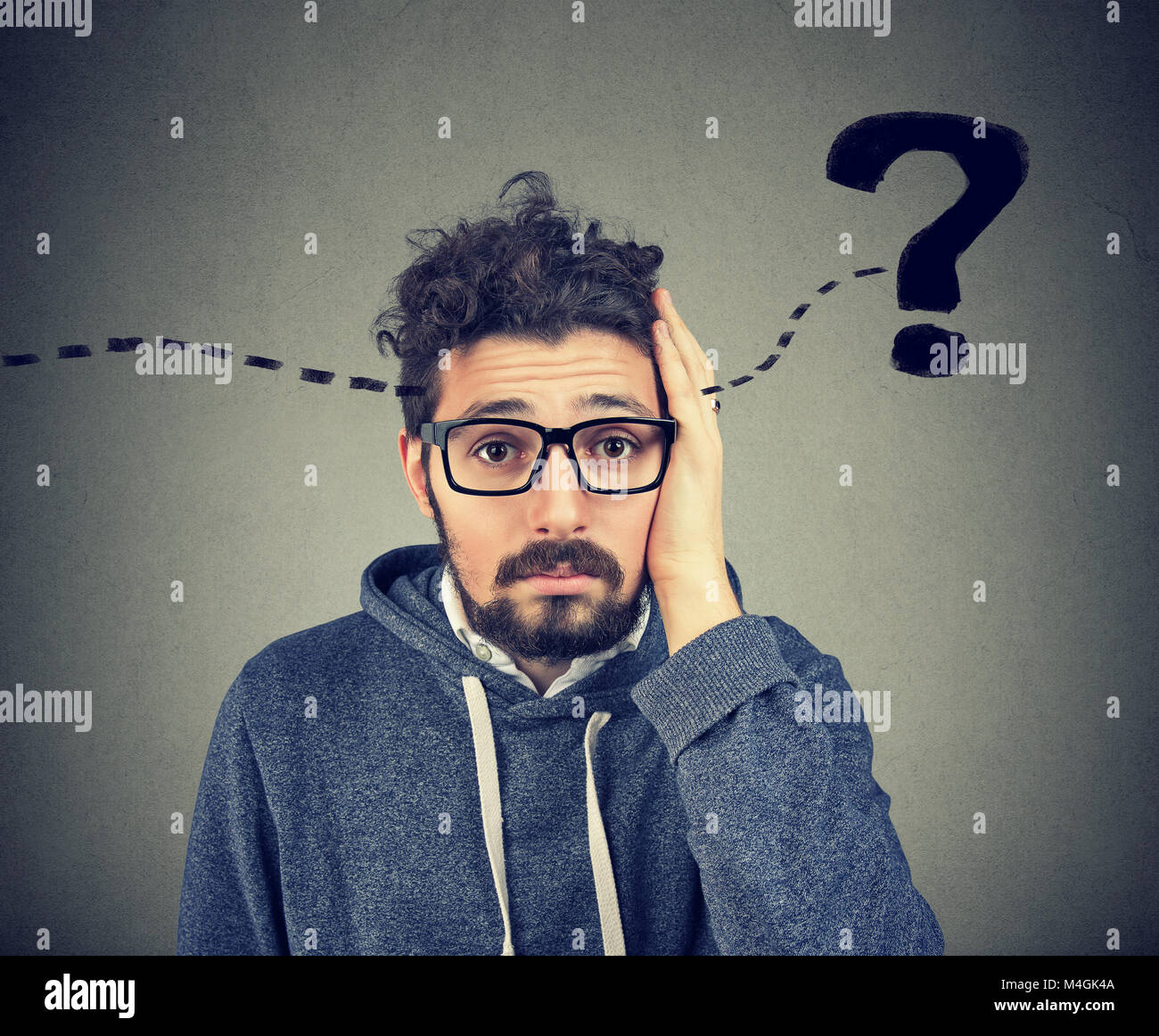 Man funny anxiety hi-res stock photography and images - Alamy