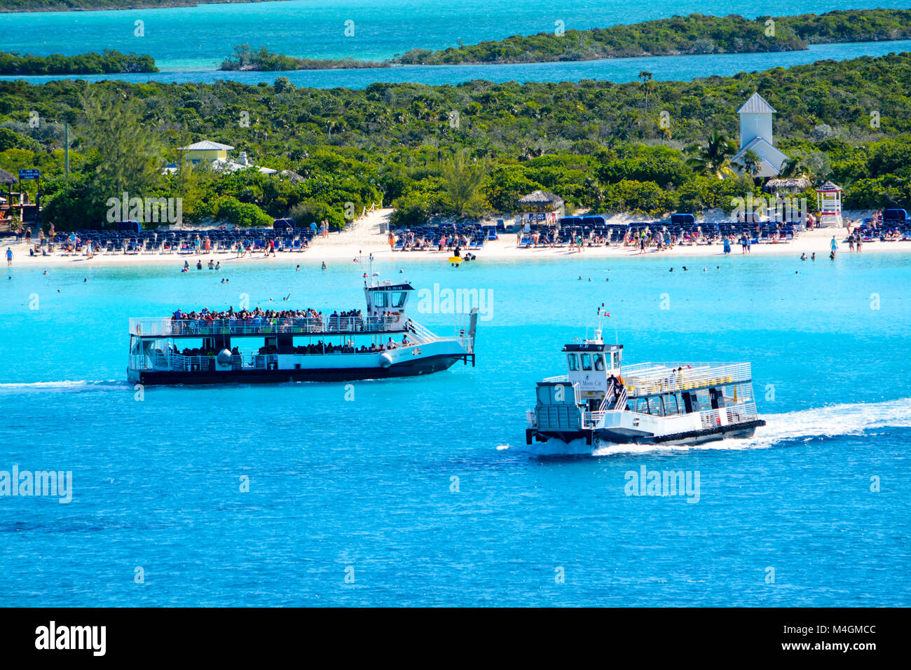 Half Moon Cay, Bahamas, Caribbean Stock Photo - Alamy